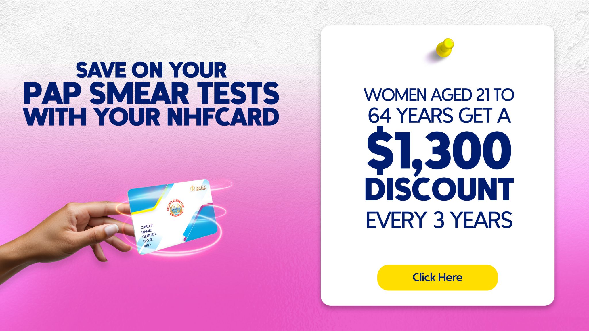 National Health Fund Jamaica - NHF is Here for Health, NHF is Here for You.